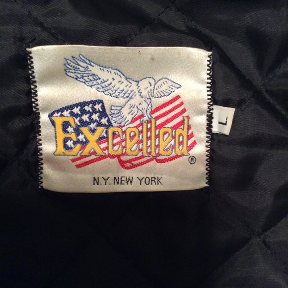 Excelled | Jackets & Coats | Taco Bell Branded Leather Letterman Jacket ...